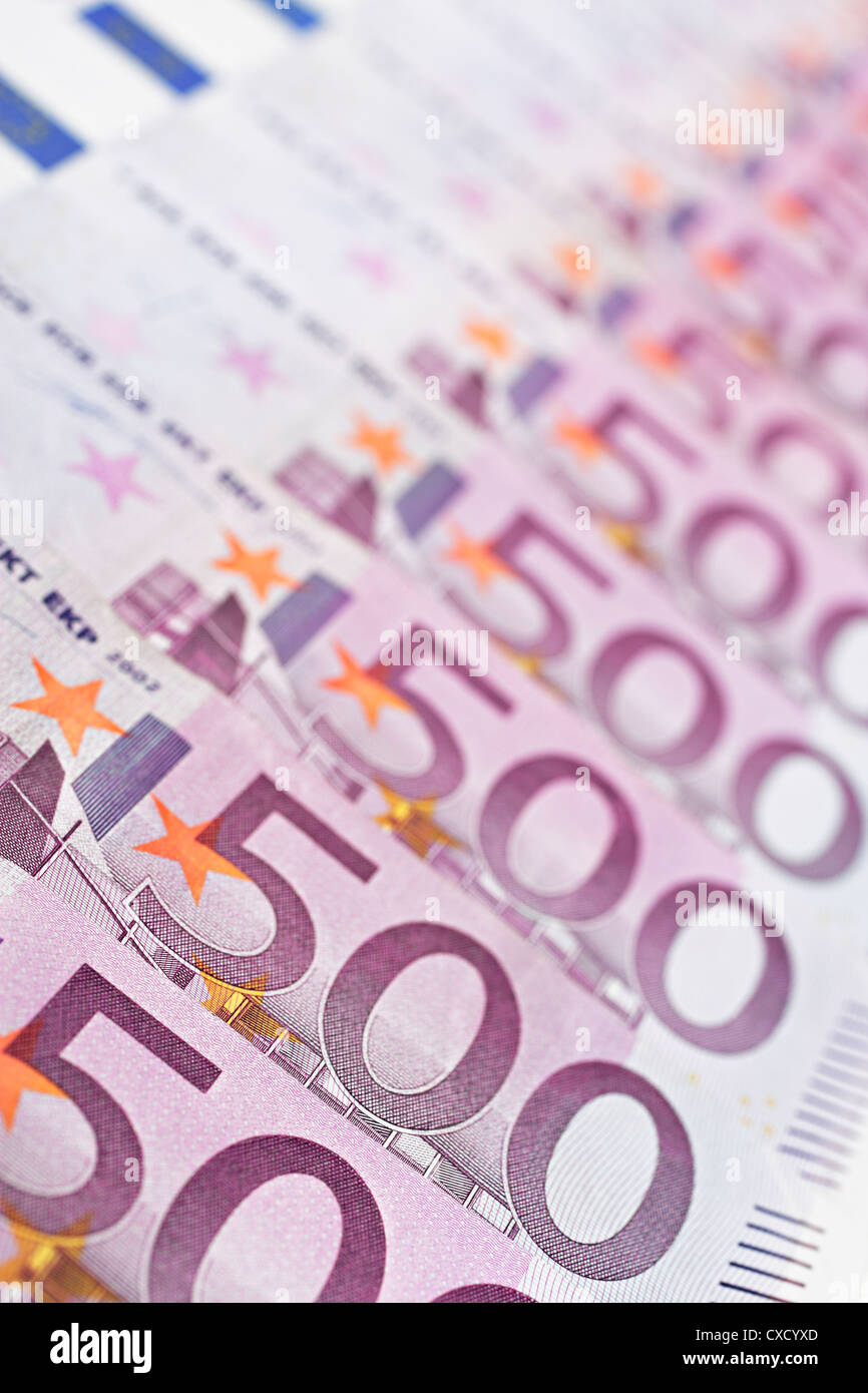 500 euro bank notes hi-res stock photography and images - Alamy