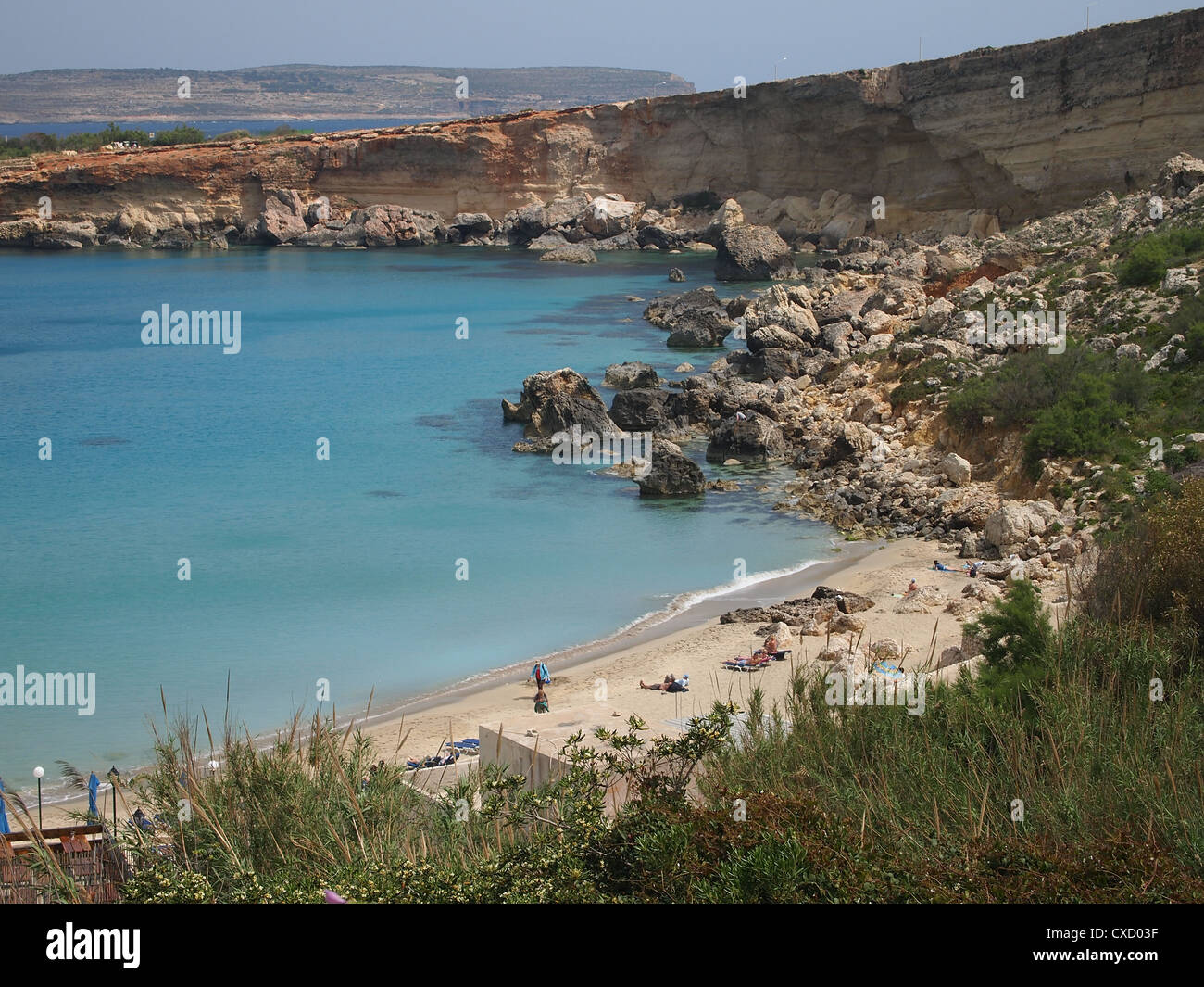 A peaceful beach Stock Photo - Alamy