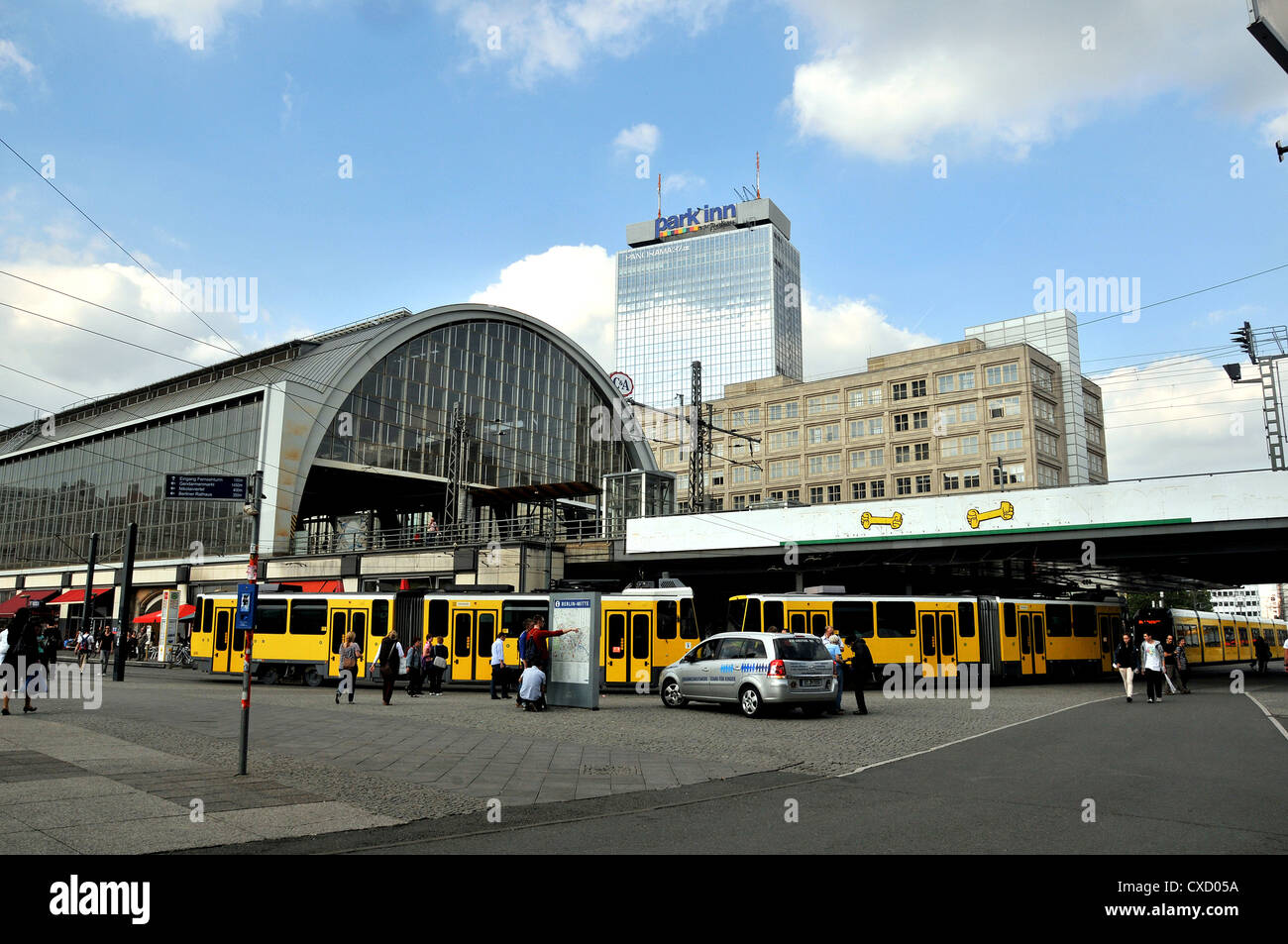 Alexanderplatz railway station hi-res stock photography and images - Alamy