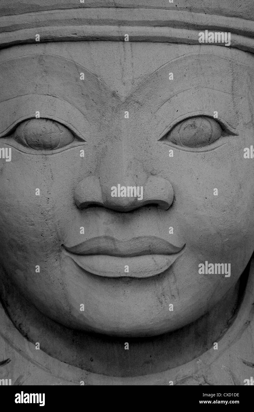 Stone smile Black and White Stock Photos & Images - Alamy