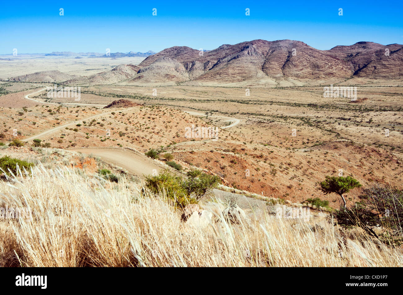 View of the area close to road C 26, Khomas Region, Namibia, Africa ...