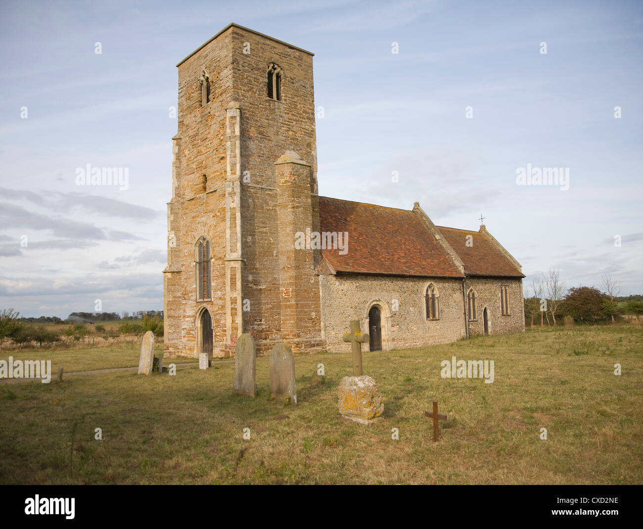 St John the Baptist church Wantisden Suffolk England Stock Photo - Alamy