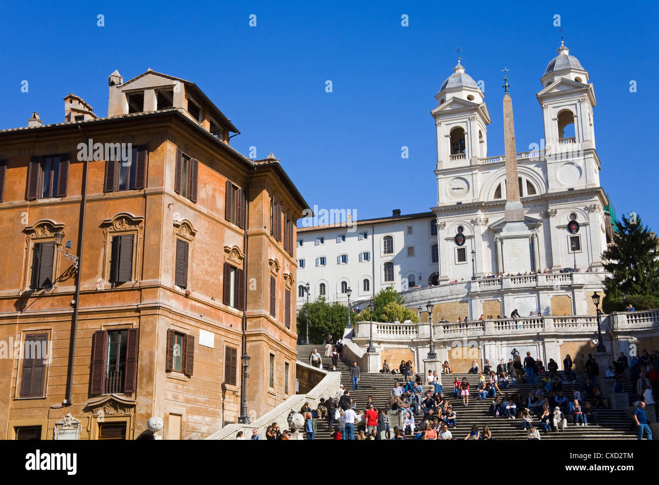 Spanish steps rome hi-res stock photography and images - Alamy
