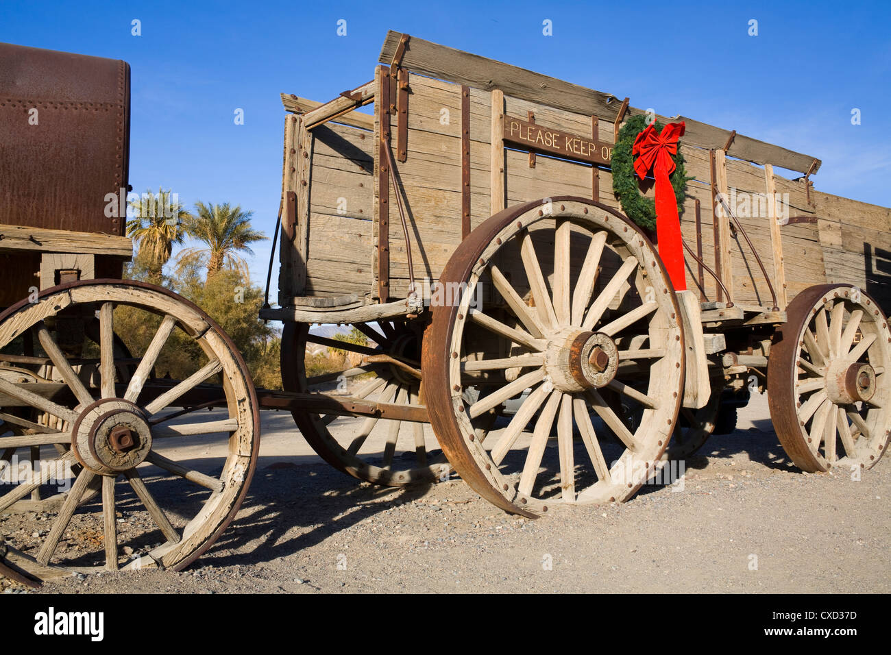20 Mule Team Wagon in Death Valley National Park, California, United ...