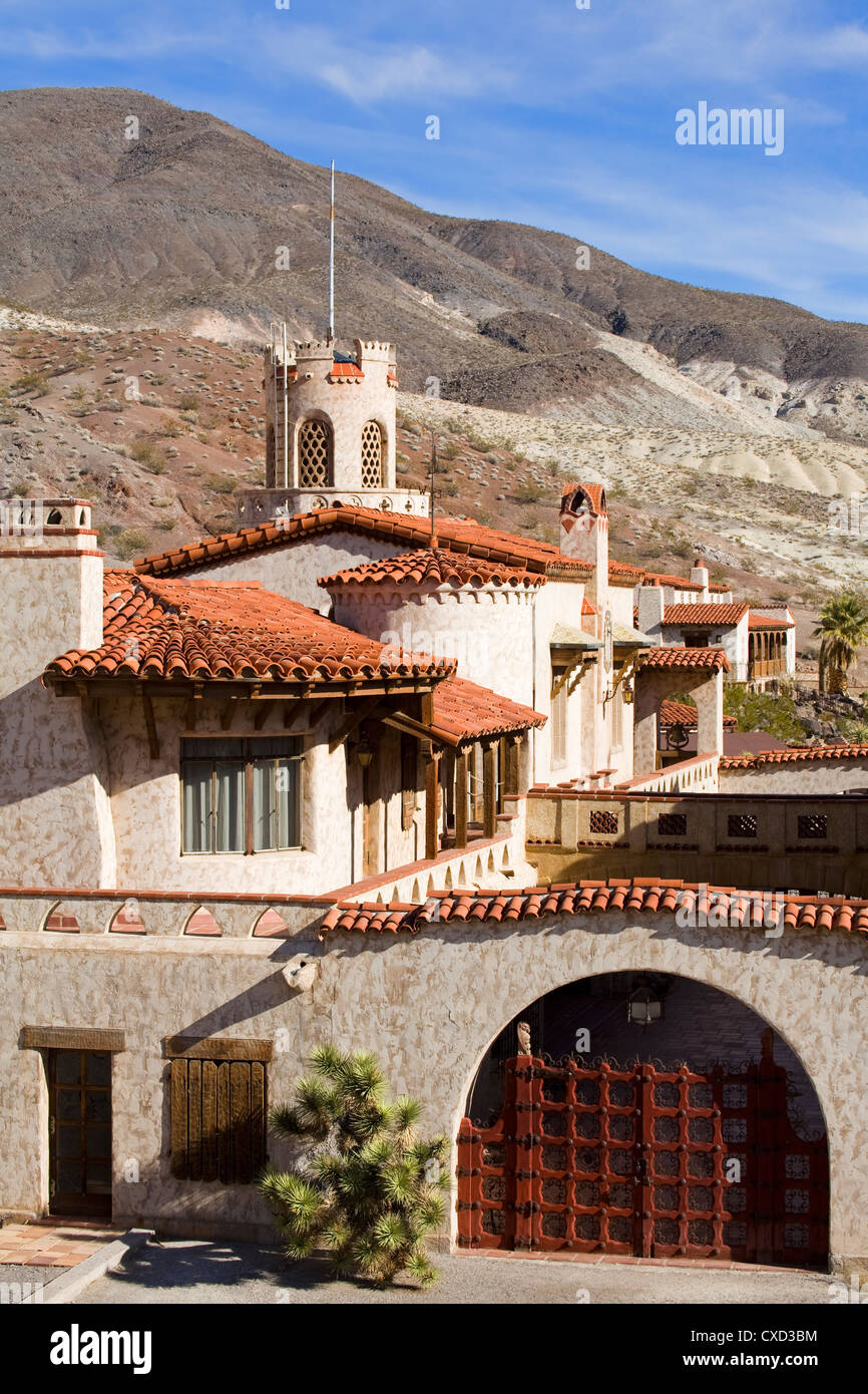 Scottys castle in death valley hi-res stock photography and images - Alamy