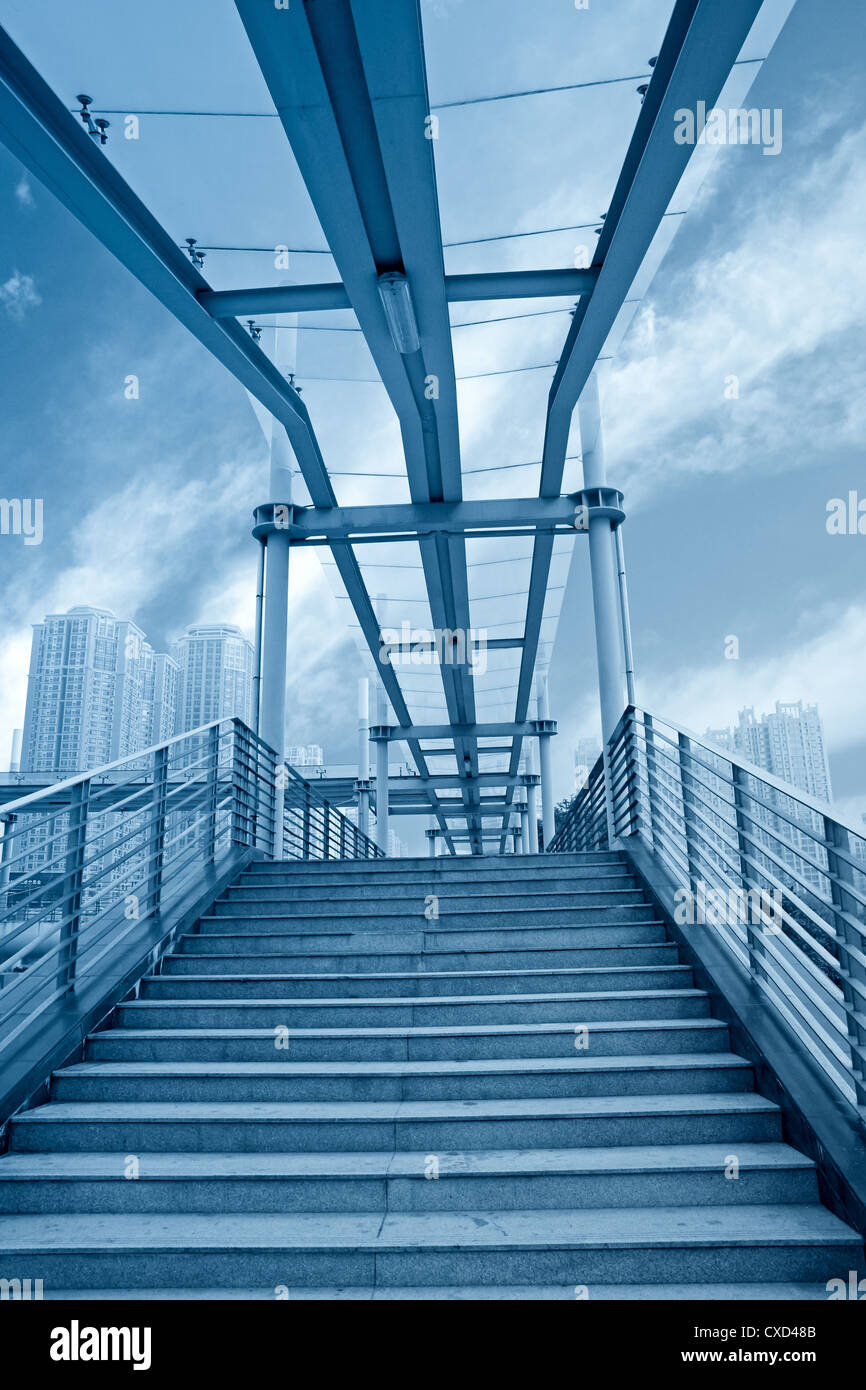 Footbridge railing hi-res stock photography and images - Alamy