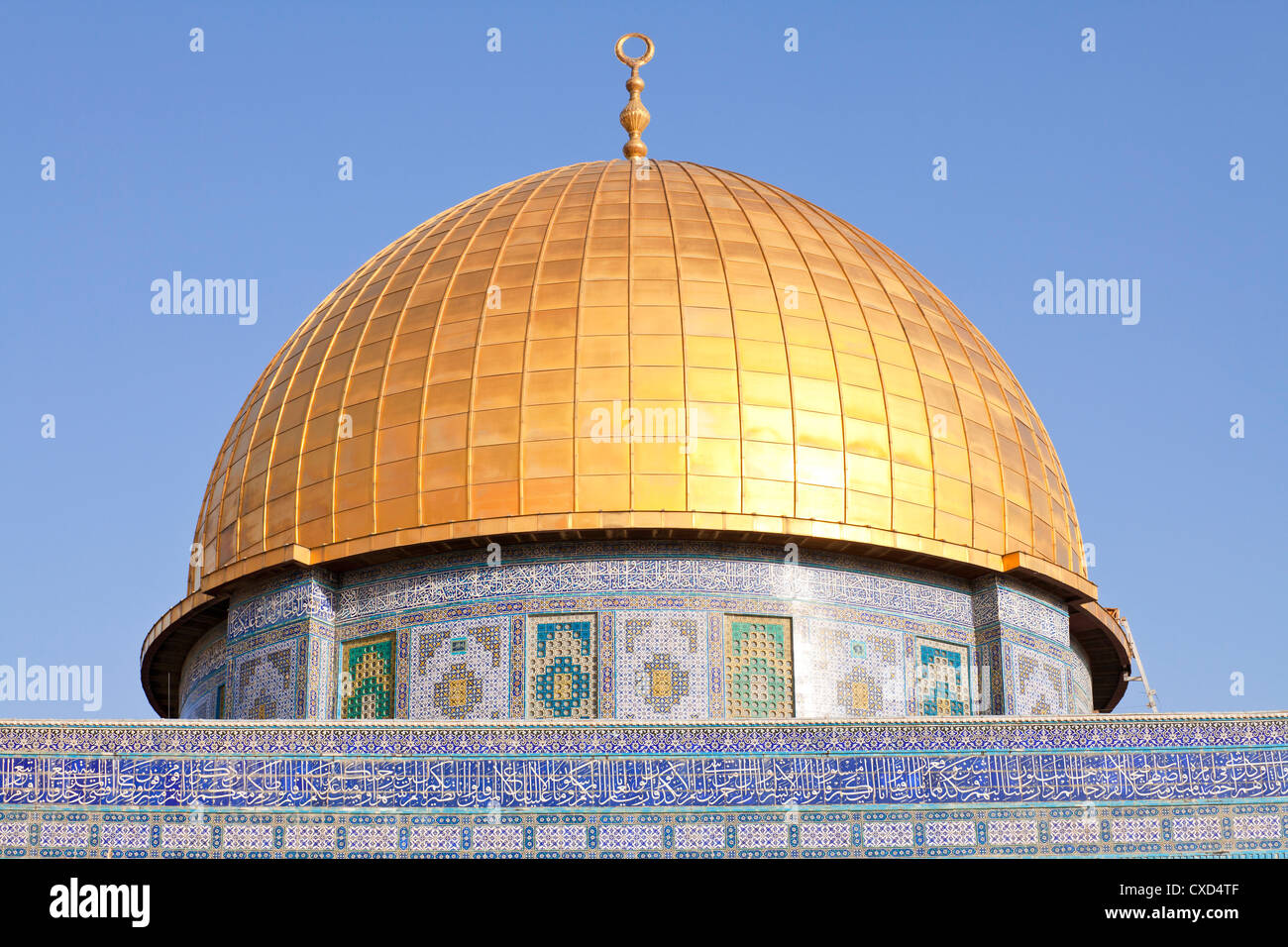 Dome of the Rock, Temple Mount, Old City, UNESCO World Heritage Site ...