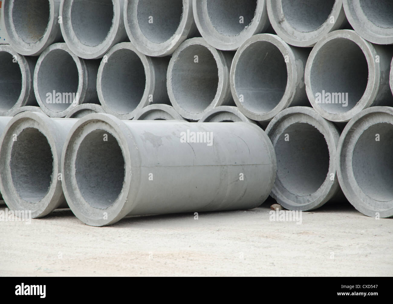 Drainage pipe new culvert hi-res stock photography and images - Alamy