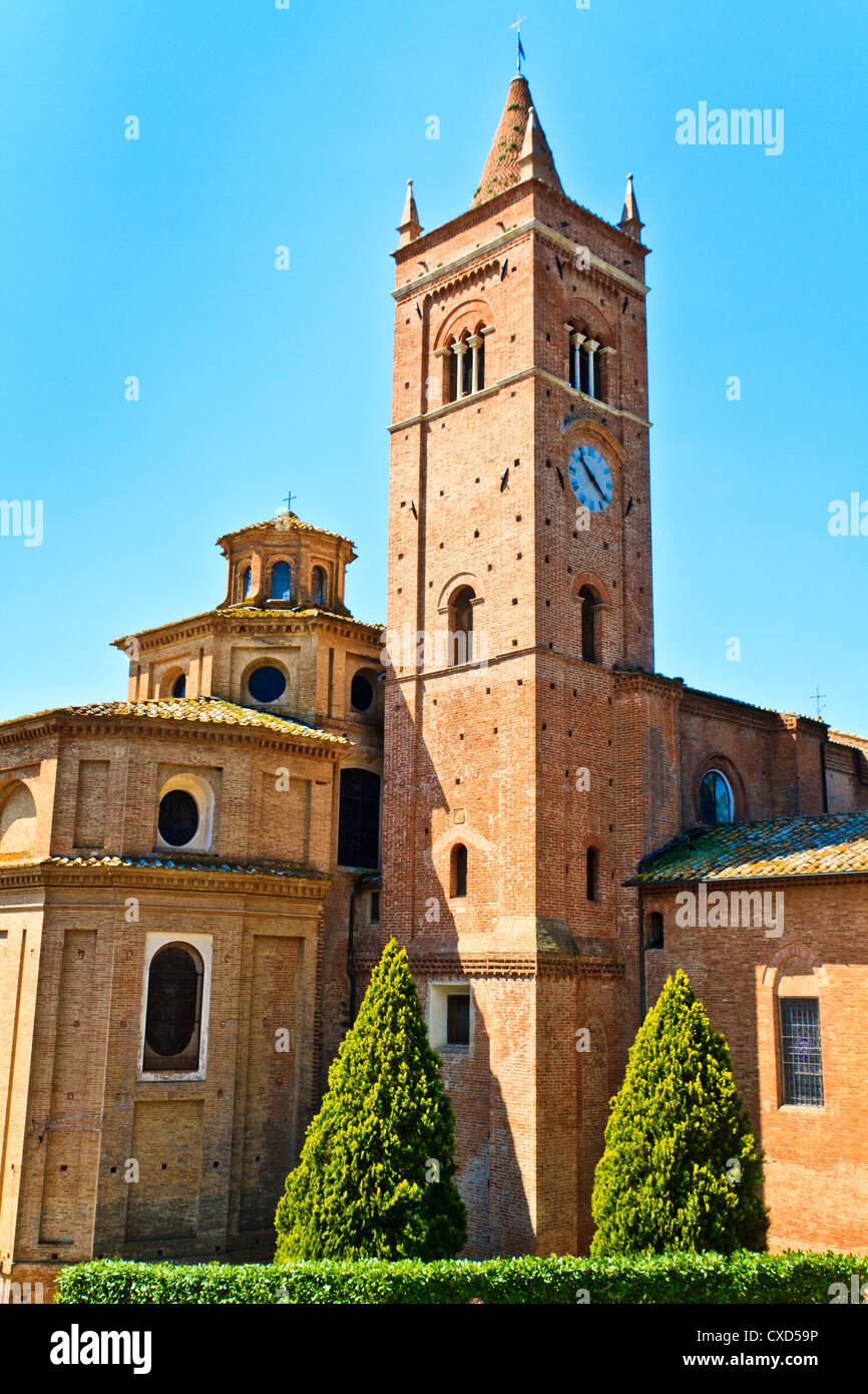 The Abbey Of Monte Oliveto Maggiore High Resolution Stock Photography ...
