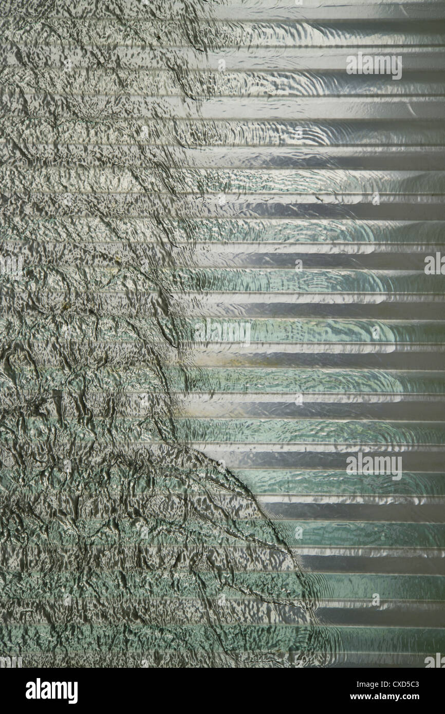 Rippling water patterns over corrugated metal Stock Photo - Alamy