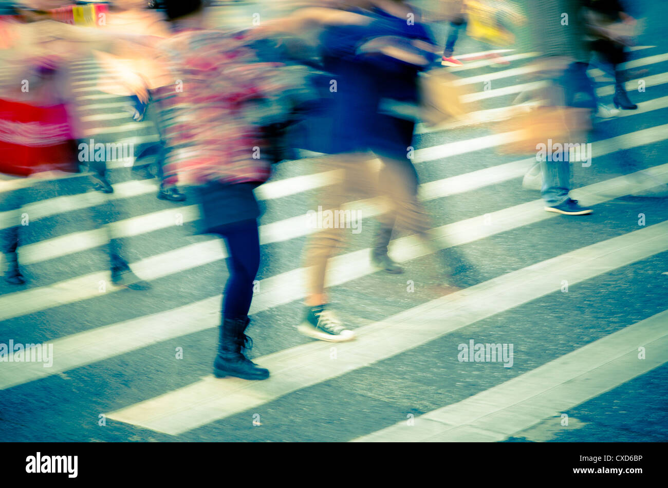 Crowd of people street hi-res stock photography and images - Alamy
