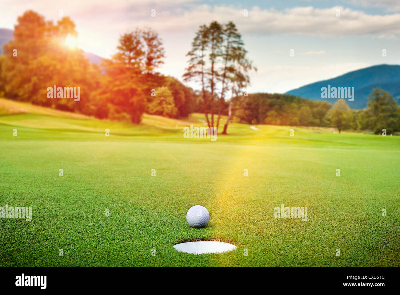 Golf tee hi-res stock photography and images - Alamy