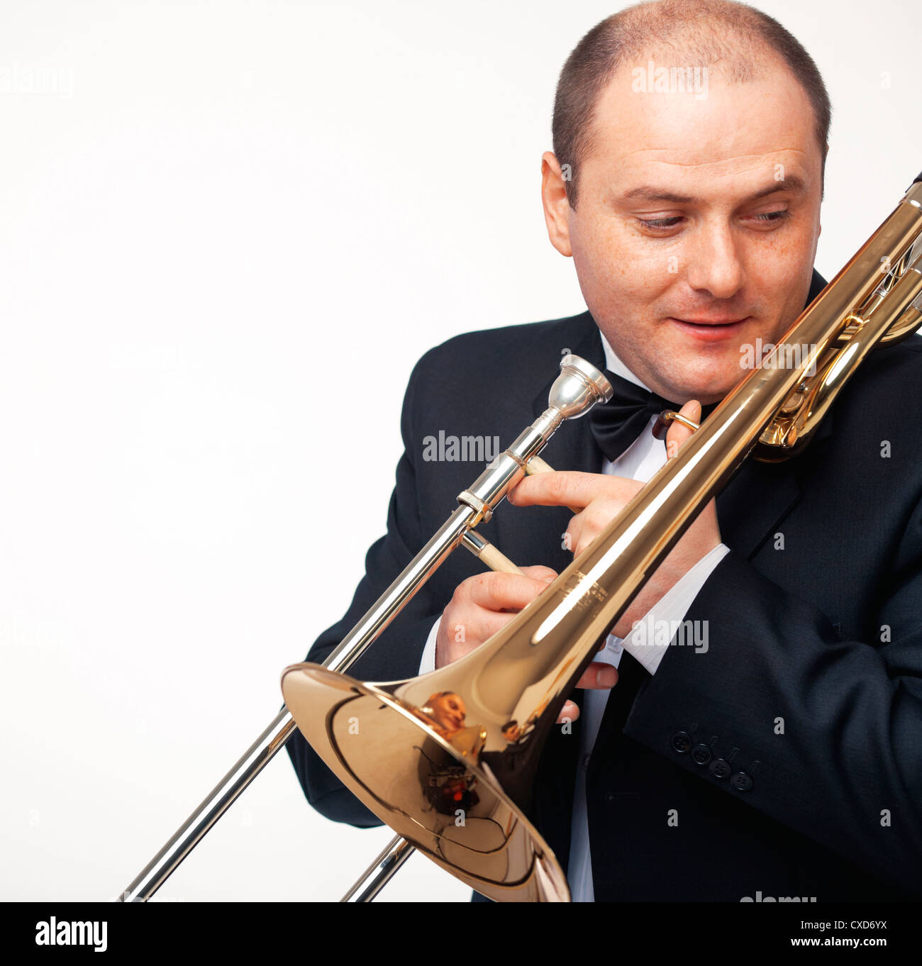 Trombone slide hi-res stock photography and images - Alamy
