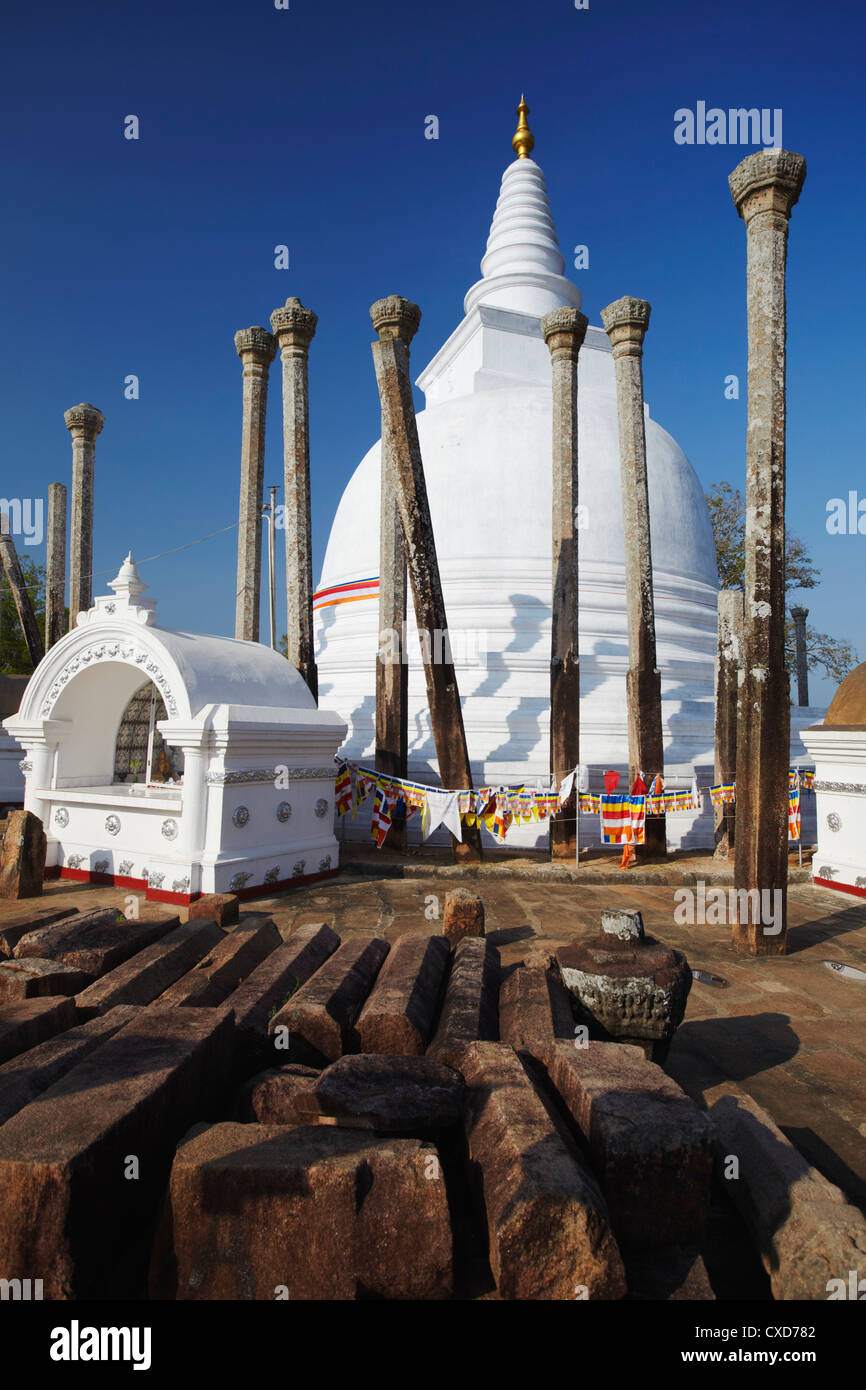 Thuparama Dagoba, Anuradhapura, UNESCO World Heritage Site, North ...