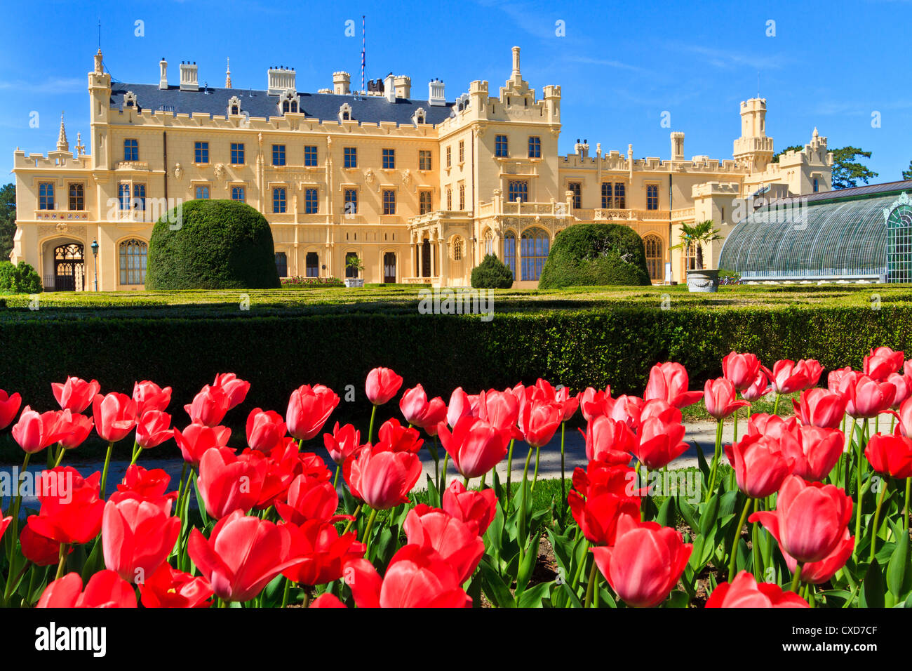 Park Of Lednice Castle Palace High Resolution Stock Photography and ...