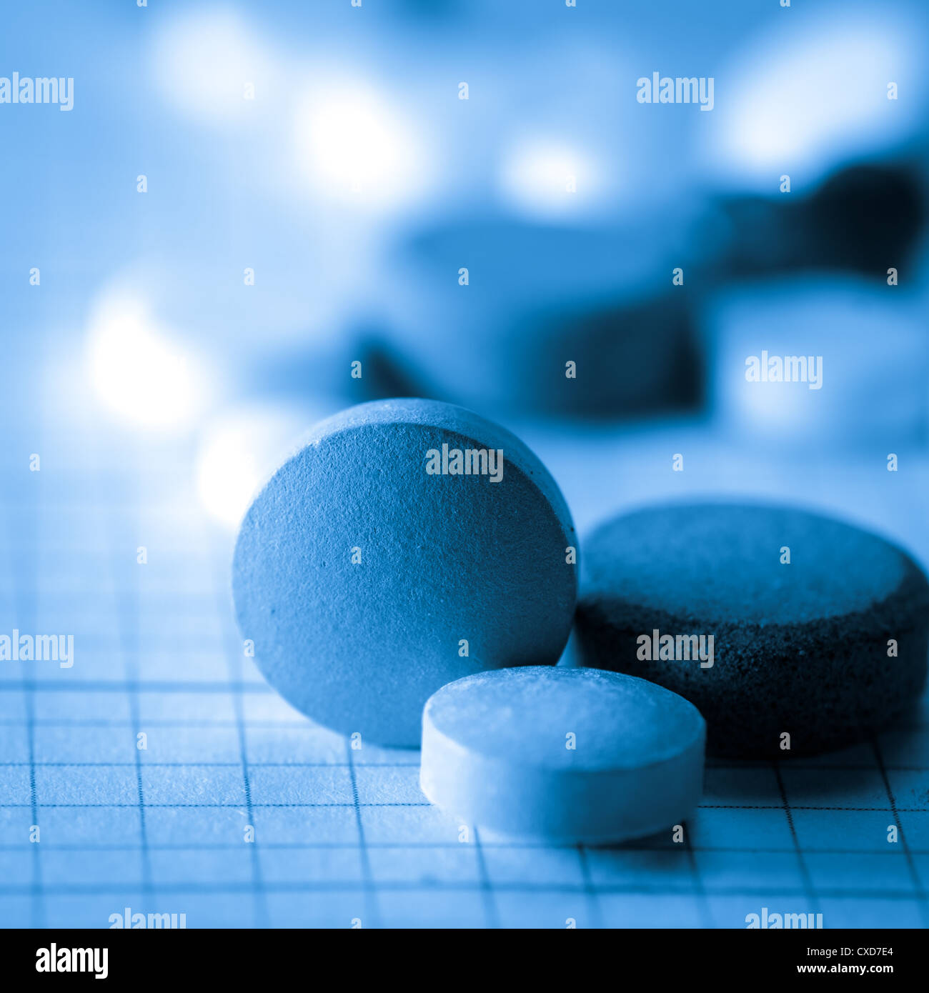 Medical pill tablet Stock Photo - Alamy