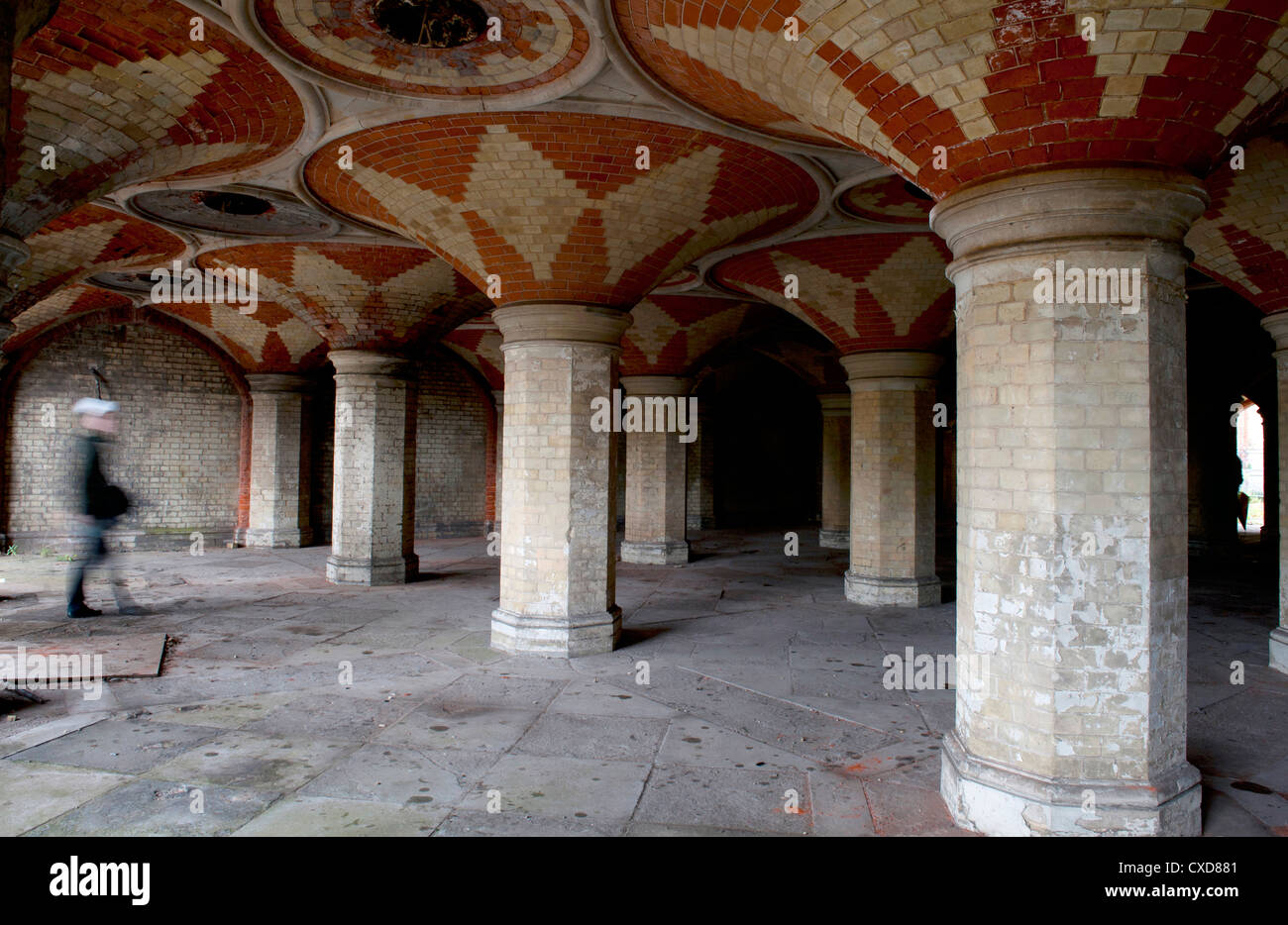 The pedestrian subway underneath Crystal Palace Parade, London, UK ...