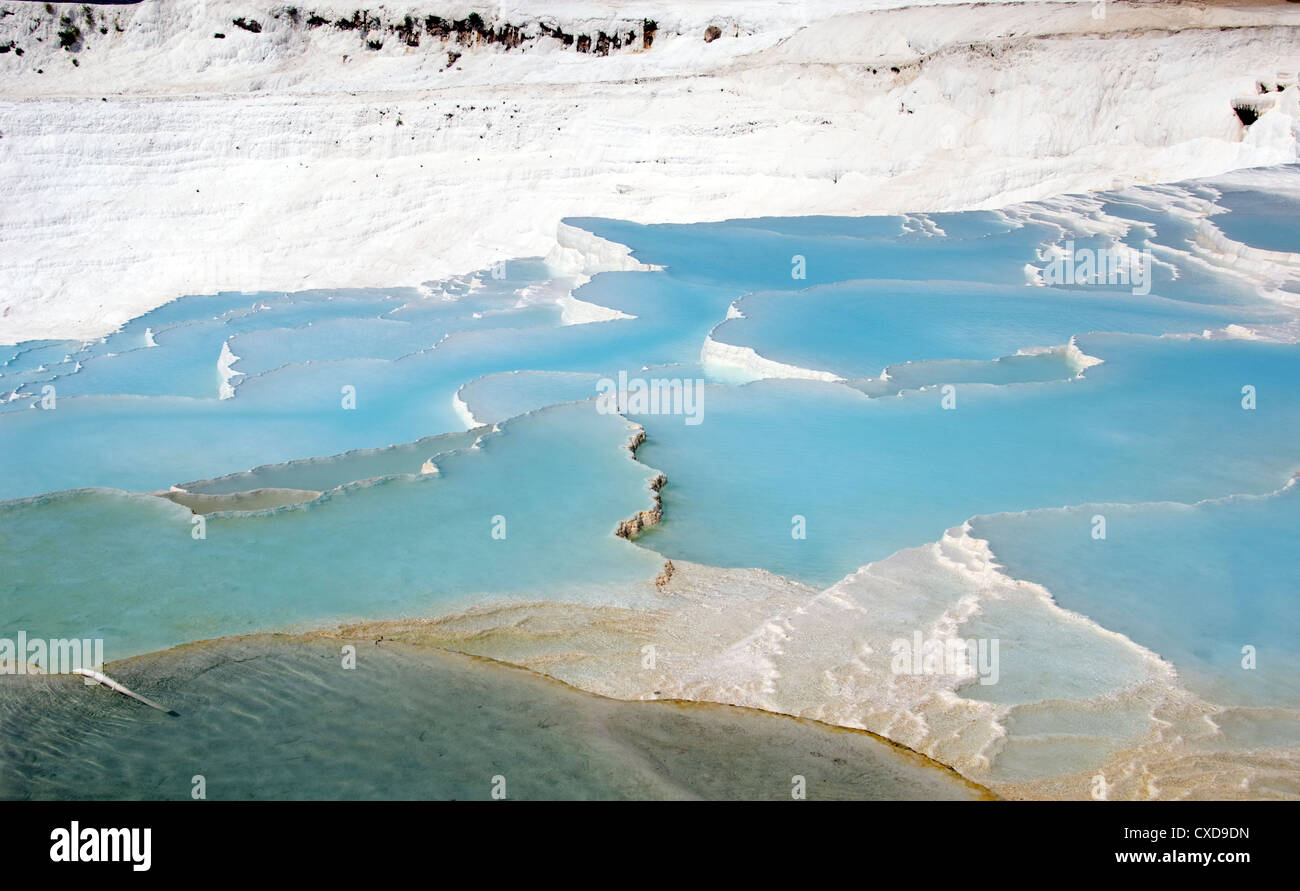 Stunning pools at Pamukkale,Turkey Stock Photo - Alamy