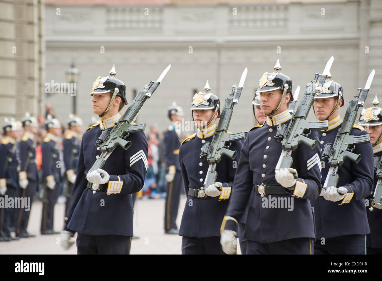 Sweden Royal Guard Stock Photo - Alamy