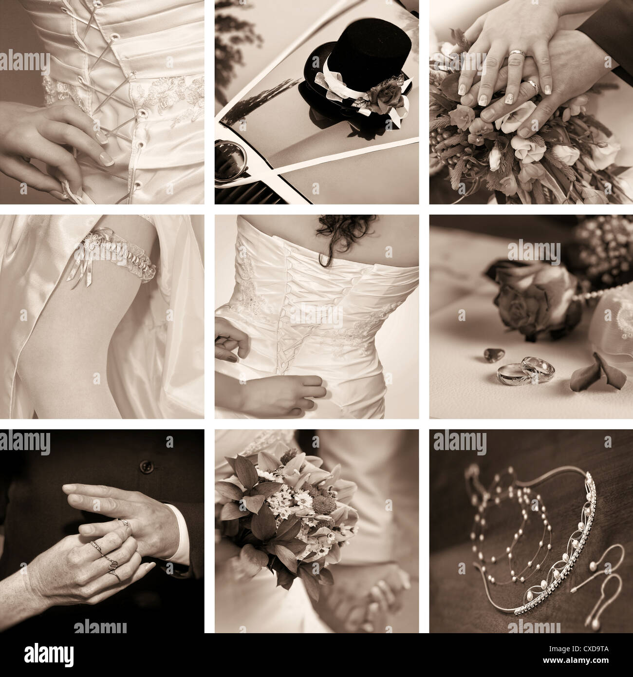 Collage couple hi-res stock photography and images - Alamy