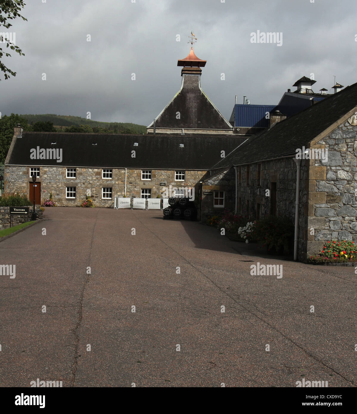 Glenfiddich Distillery Dufftown Scotland September 2012 Stock Photo - Alamy