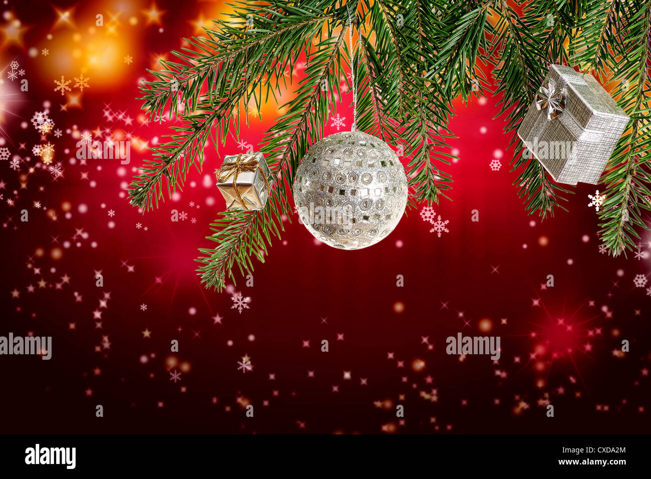 Red christmas background Stock Photo - Alamy