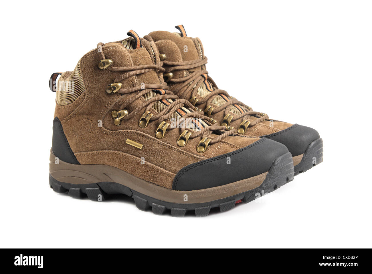 Mountain boots Cut Out Stock Images & Pictures - Alamy