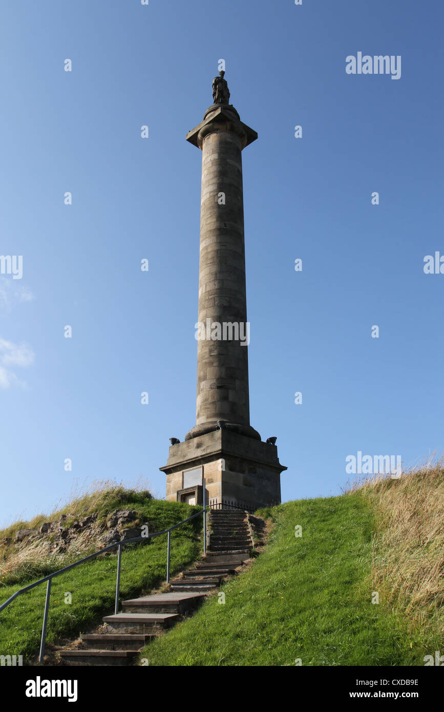 The Duke of Gordon Monument Elgin Scotland September 2012 Stock Photo ...