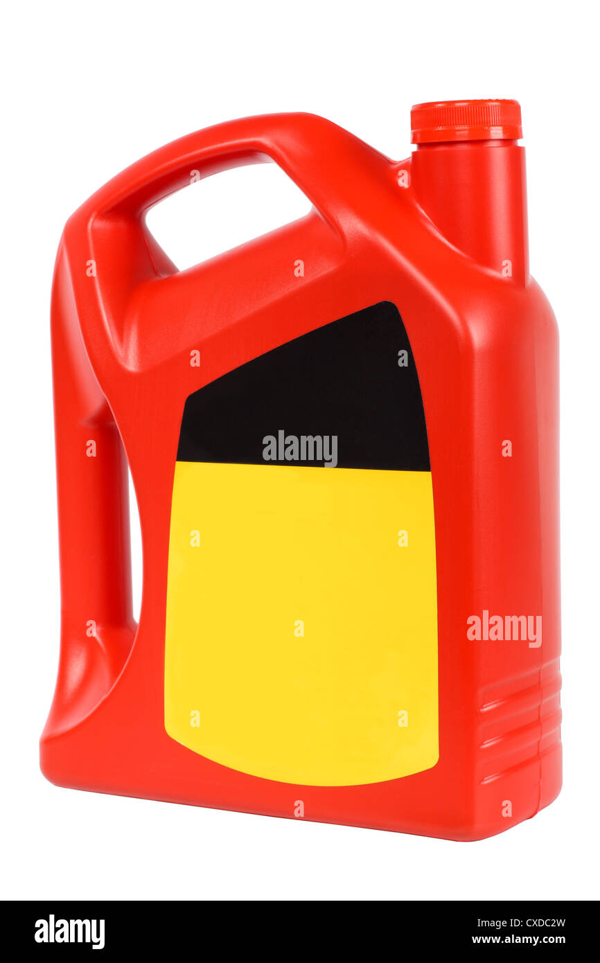 Red plastic fuel container hi-res stock photography and images - Alamy