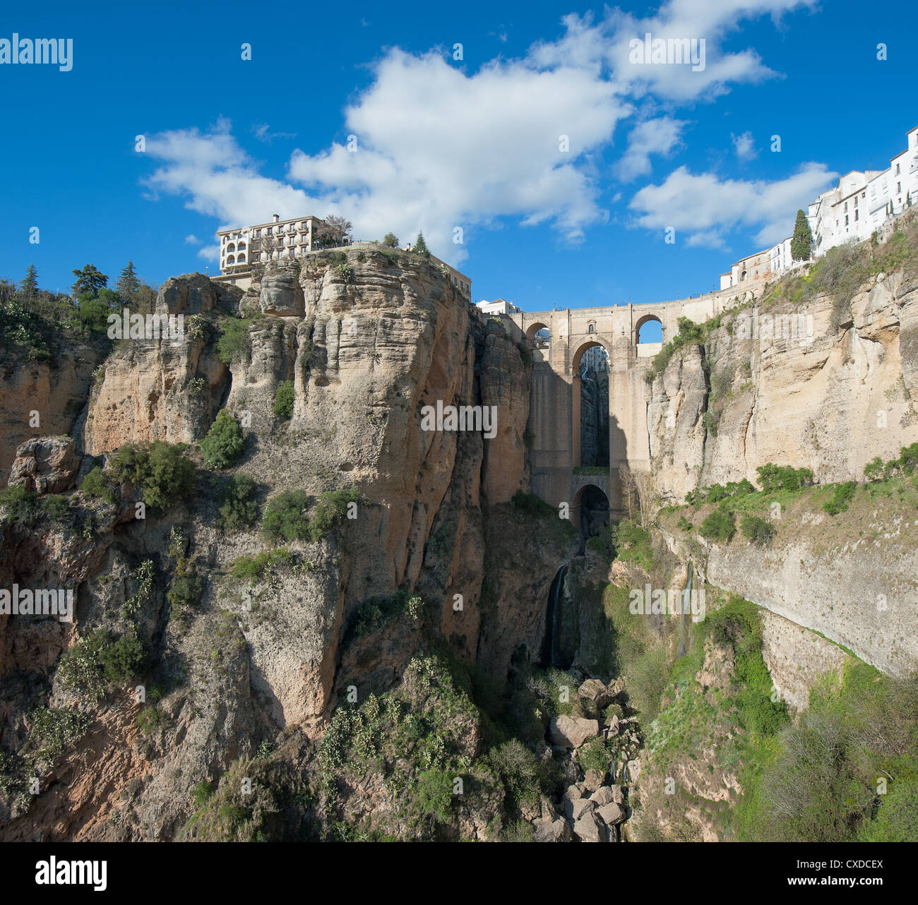 Bridge in Ronda, Andalusia, ronda, Spain Stock Photo - Alamy