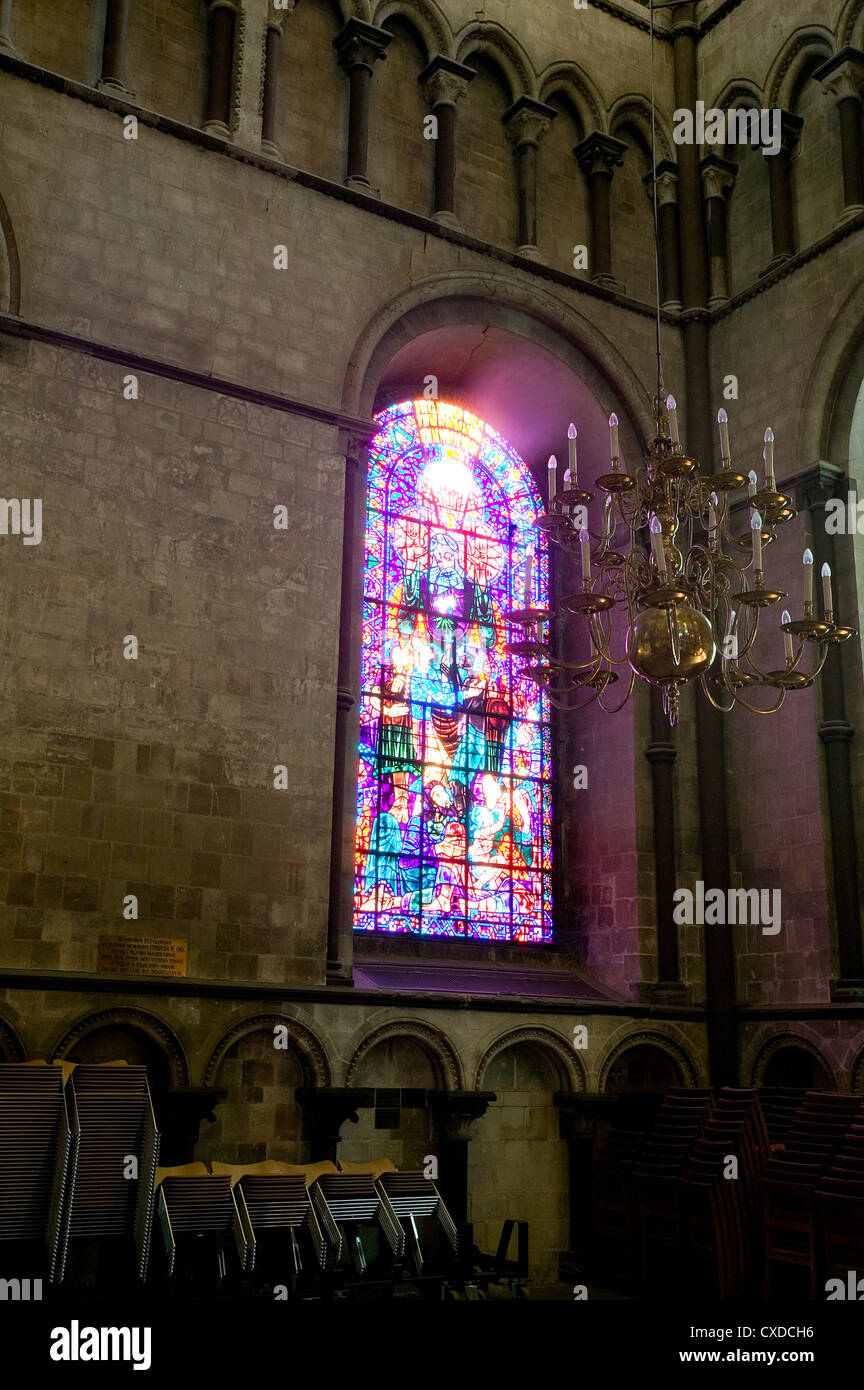 Light shining through cathedral window hi-res stock photography and ...