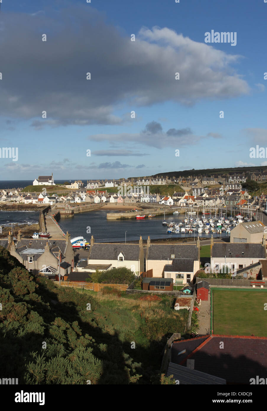 Findochty harbour scotland hi-res stock photography and images - Alamy