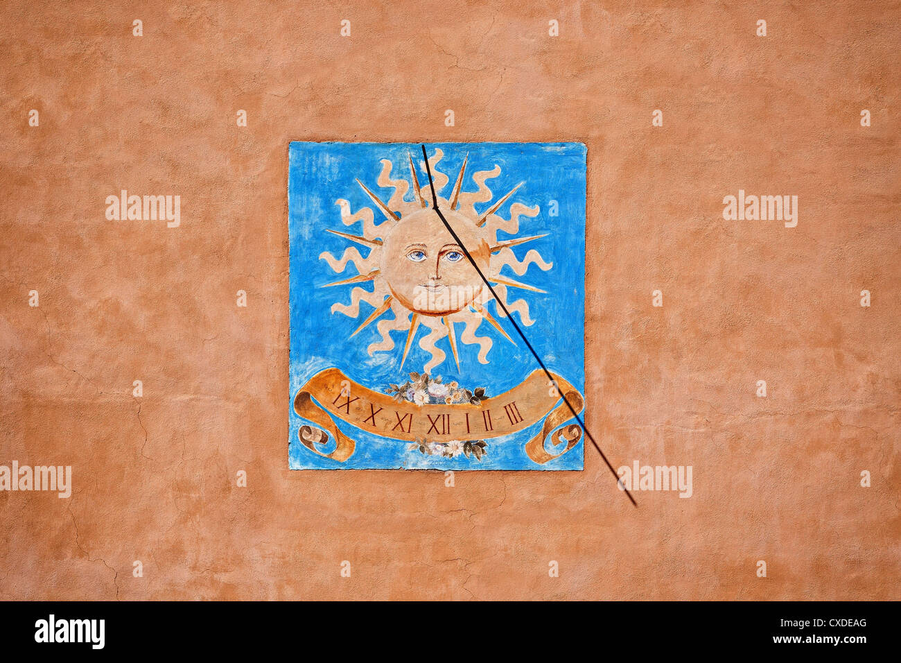 Sundial illustration hi-res stock photography and images - Alamy
