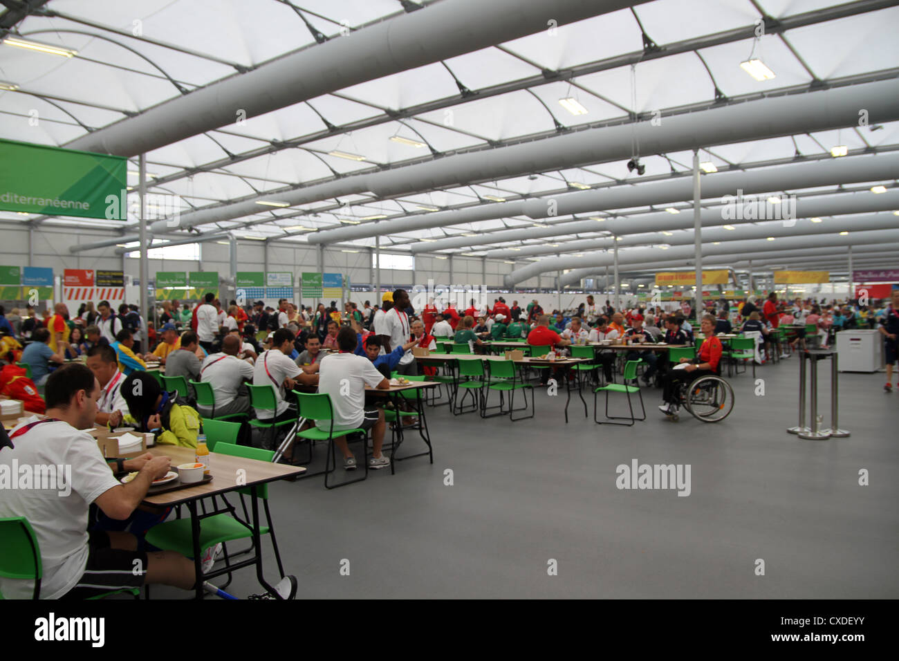 Athletics food hall hi-res stock photography and images - Alamy