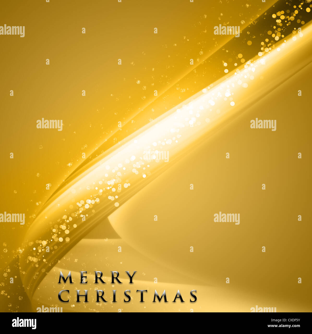 Fantastic Christmas wave design with snowflakes and space for your text ...