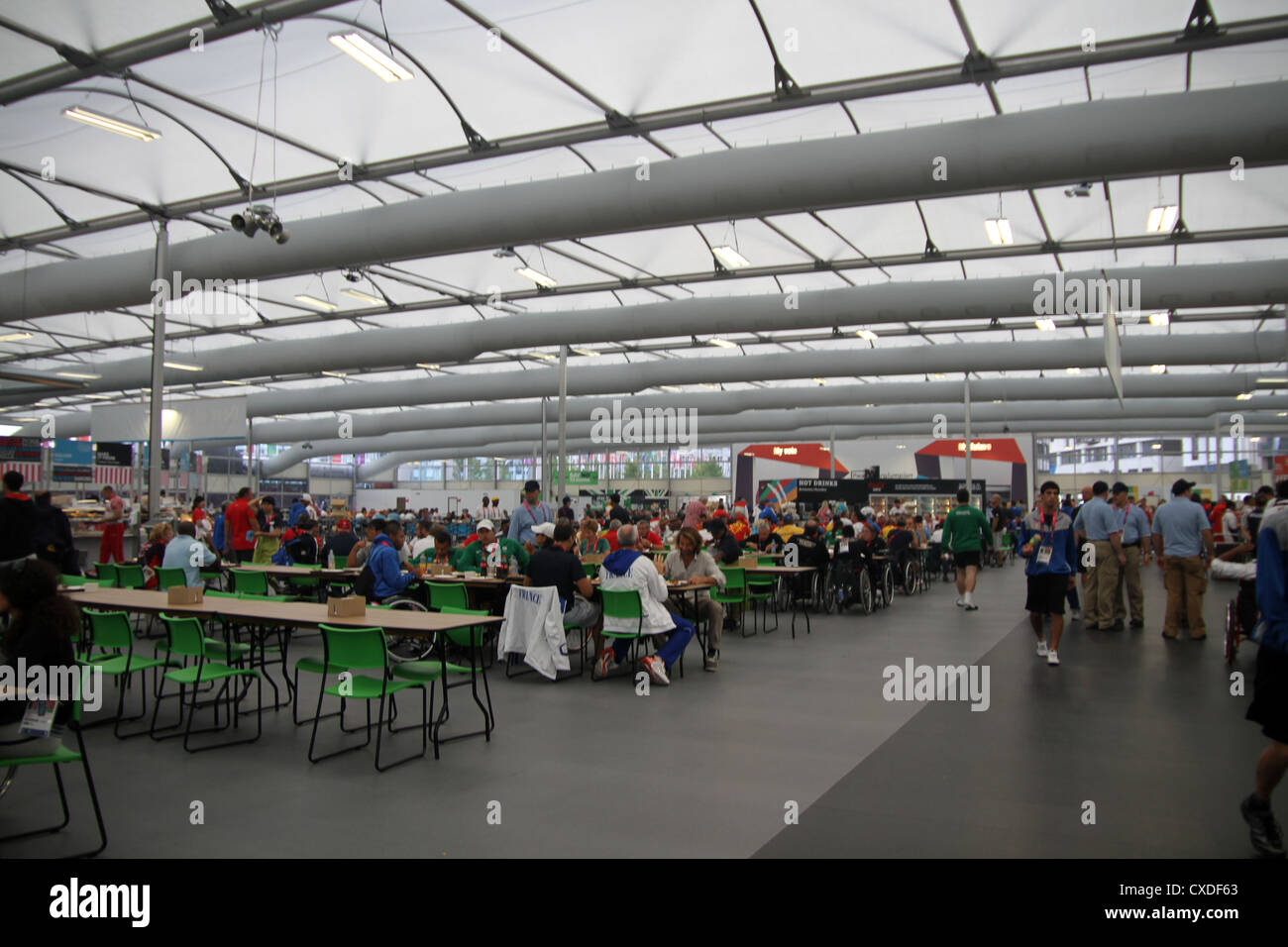 Athletics food hall hi-res stock photography and images - Alamy