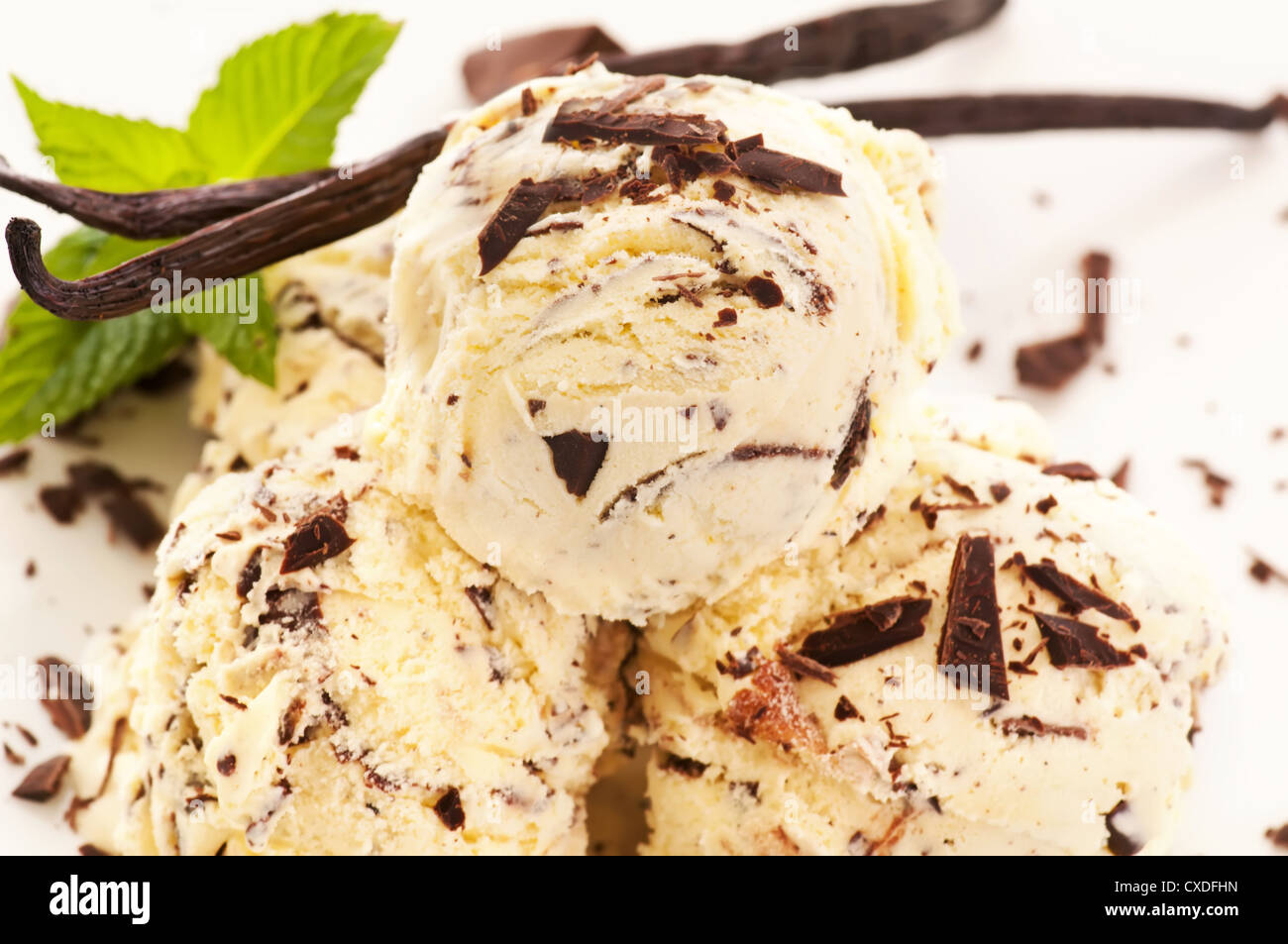 Schoko vanille eis hi-res stock photography and images - Alamy