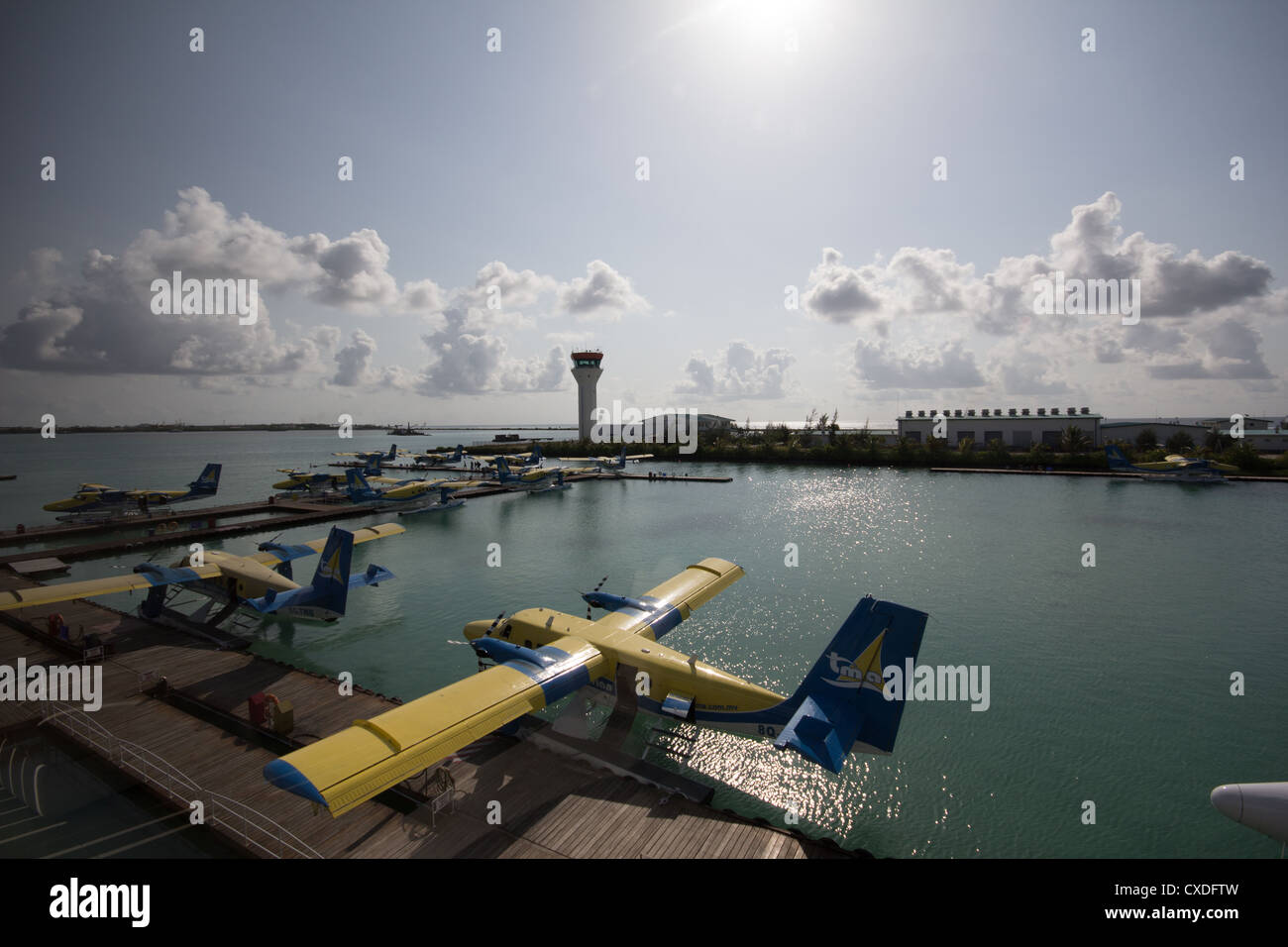 Maldives airport hi-res stock photography and images - Alamy