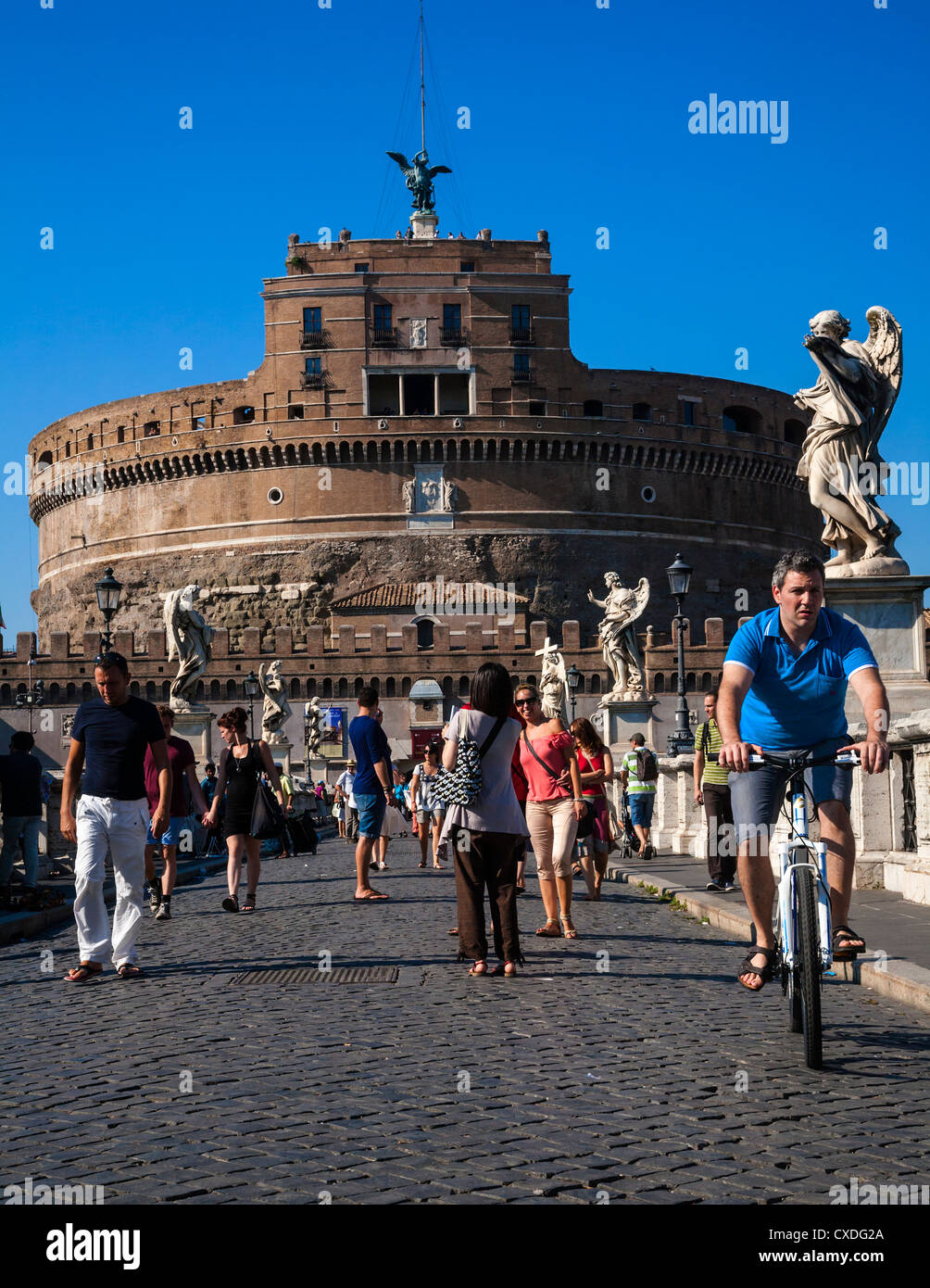 Mausoleum hadrian locally known castle hi-res stock photography and ...