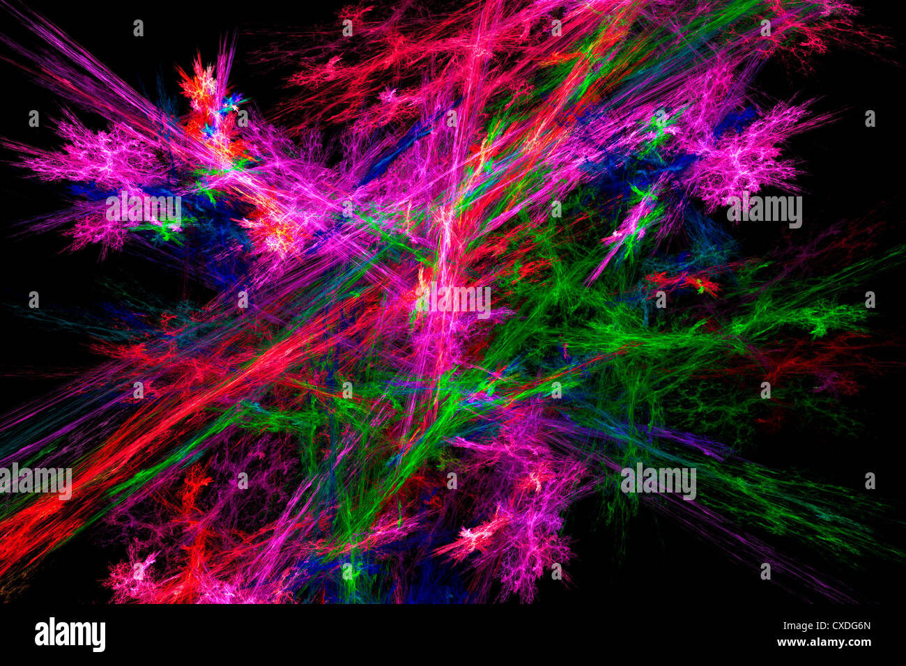 Green magenta art hi-res stock photography and images - Alamy