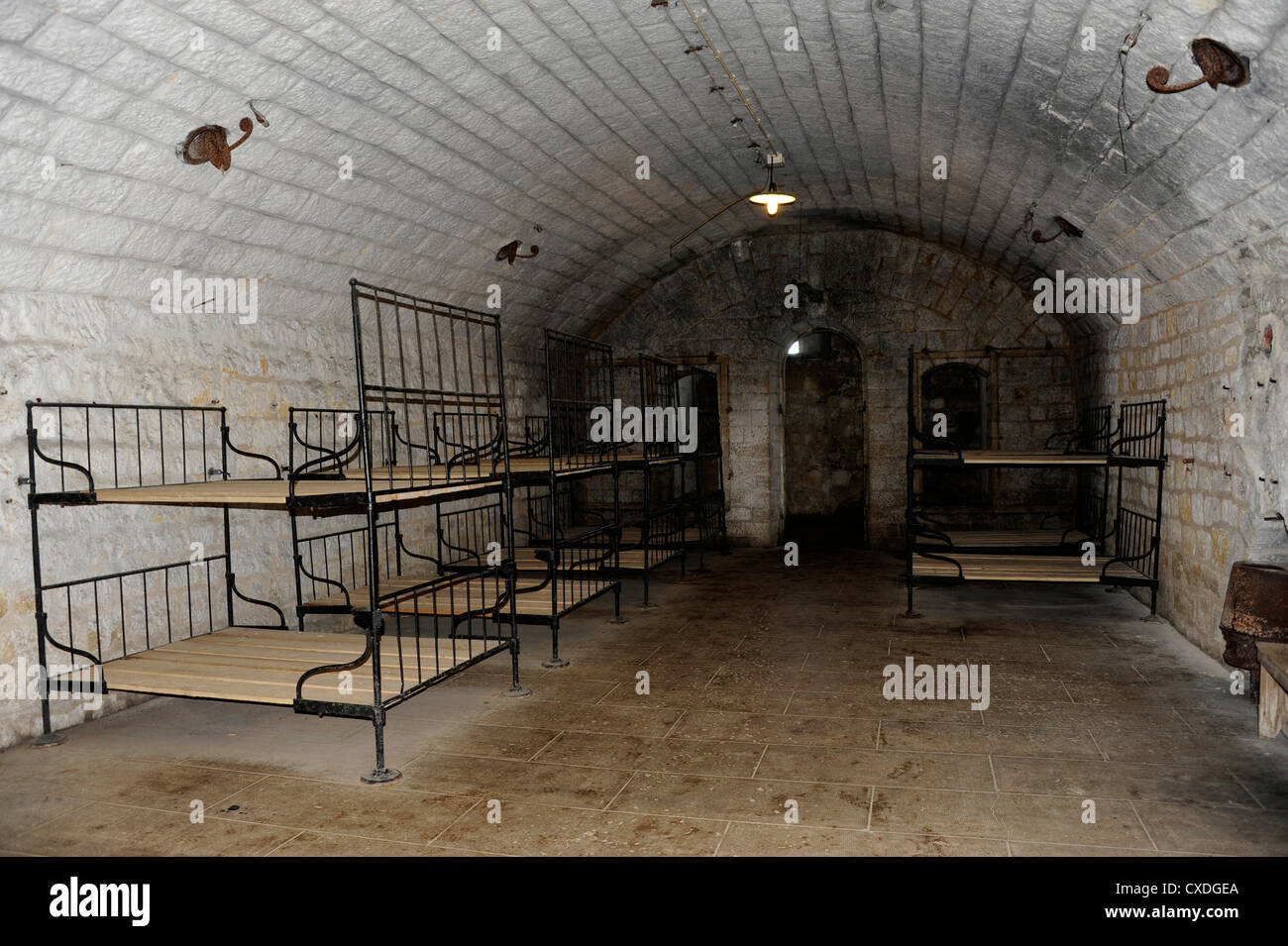 Verdun,Fort of Douaumont,dormitory,14-18,first world war,Meuse,Lorraine ...