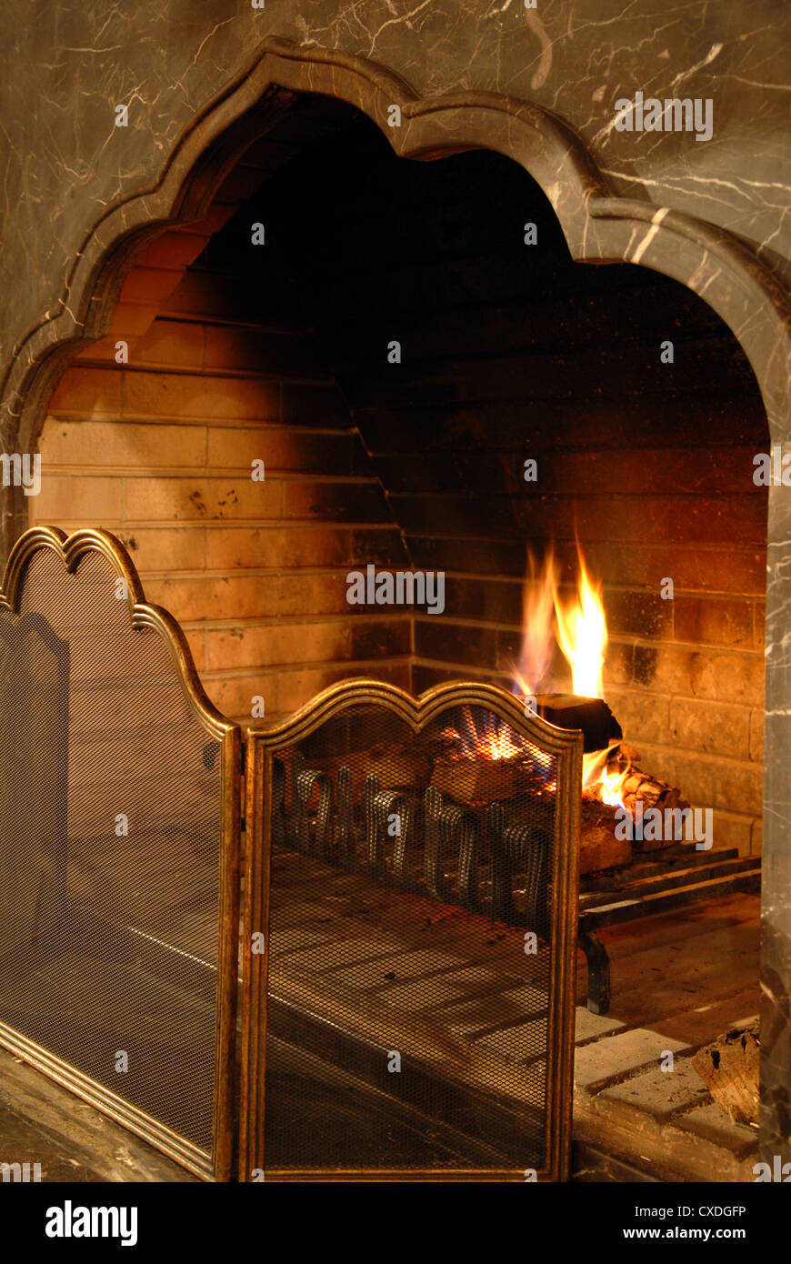 Home Large Open Fire High Resolution Stock Photography and Images - Alamy