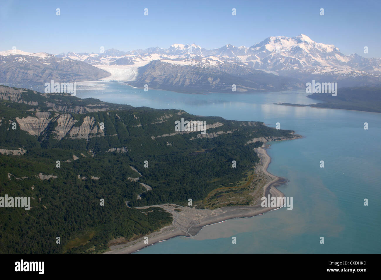 Icy bay aerial hi-res stock photography and images - Alamy