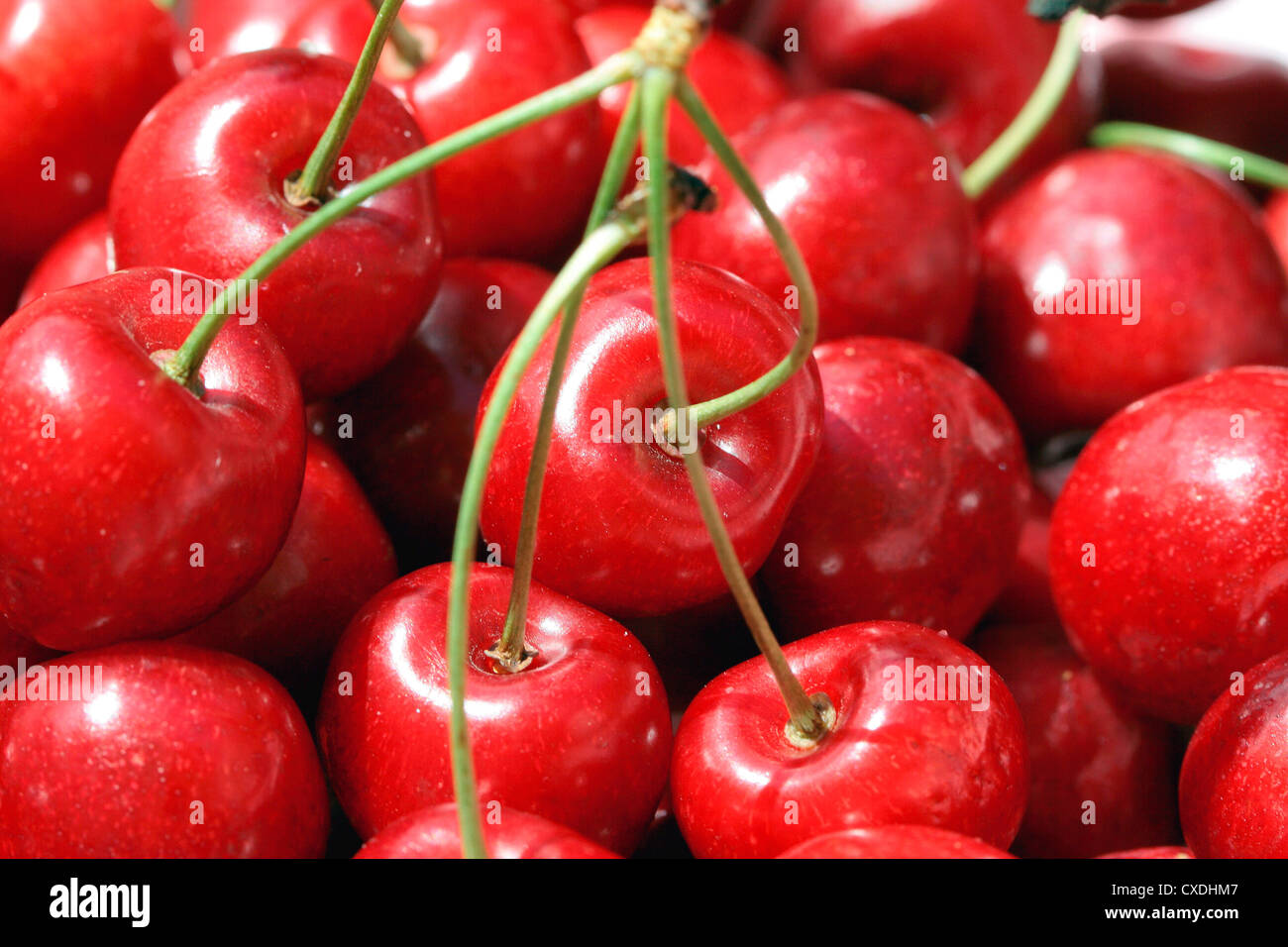 Filling glass water sweet cherry hi-res stock photography and images ...