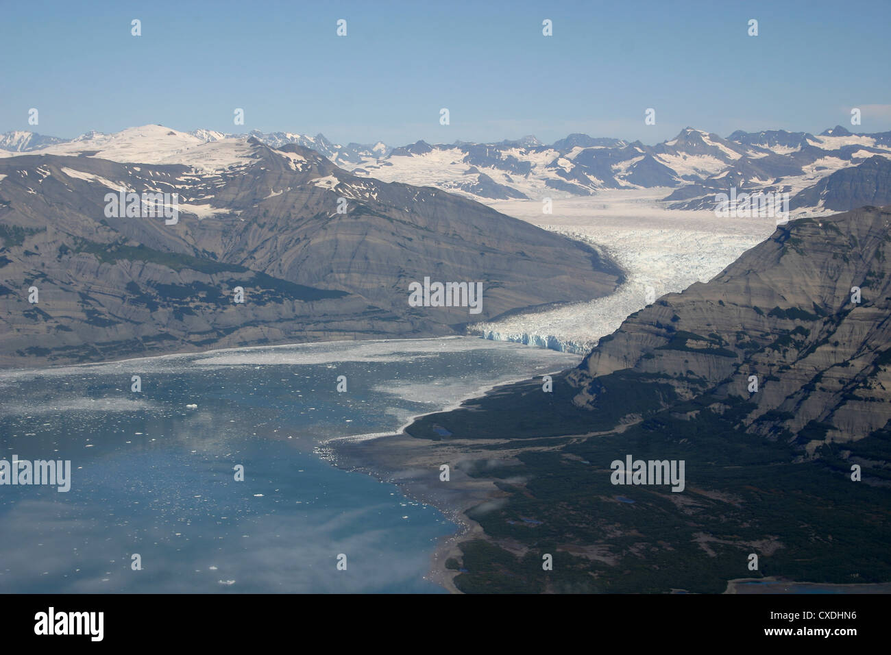 Icy Bay Aerial High Resolution Stock Photography and Images - Alamy