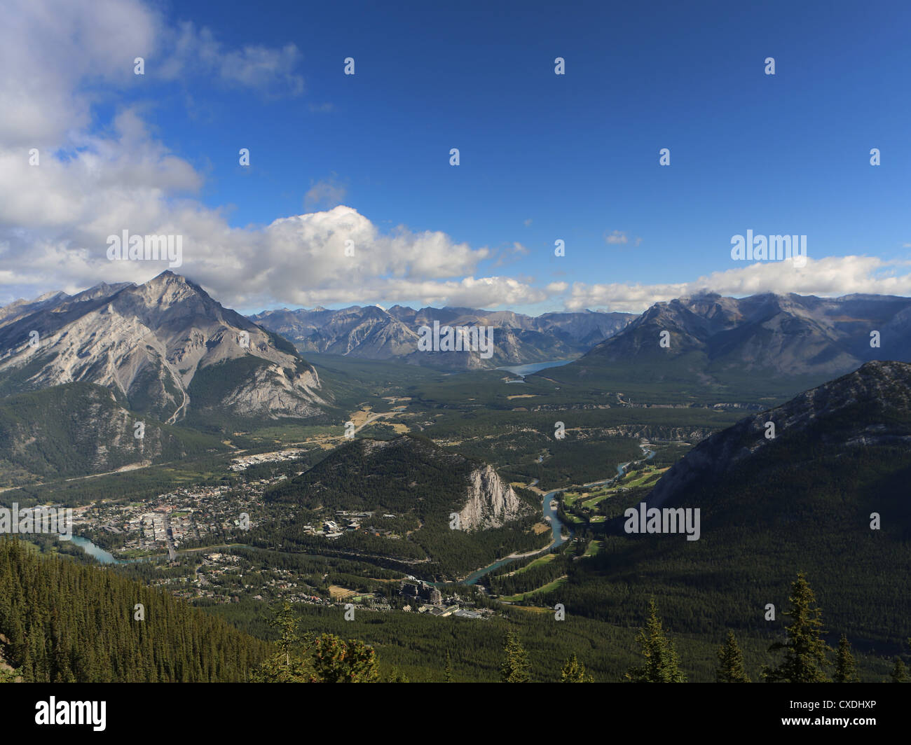 Bow river canada railway hi-res stock photography and images - Alamy