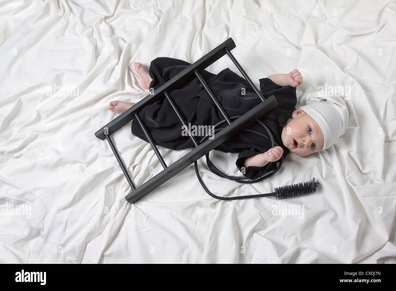 Little boy dressed as a chimney sweep Stock Photo - Alamy