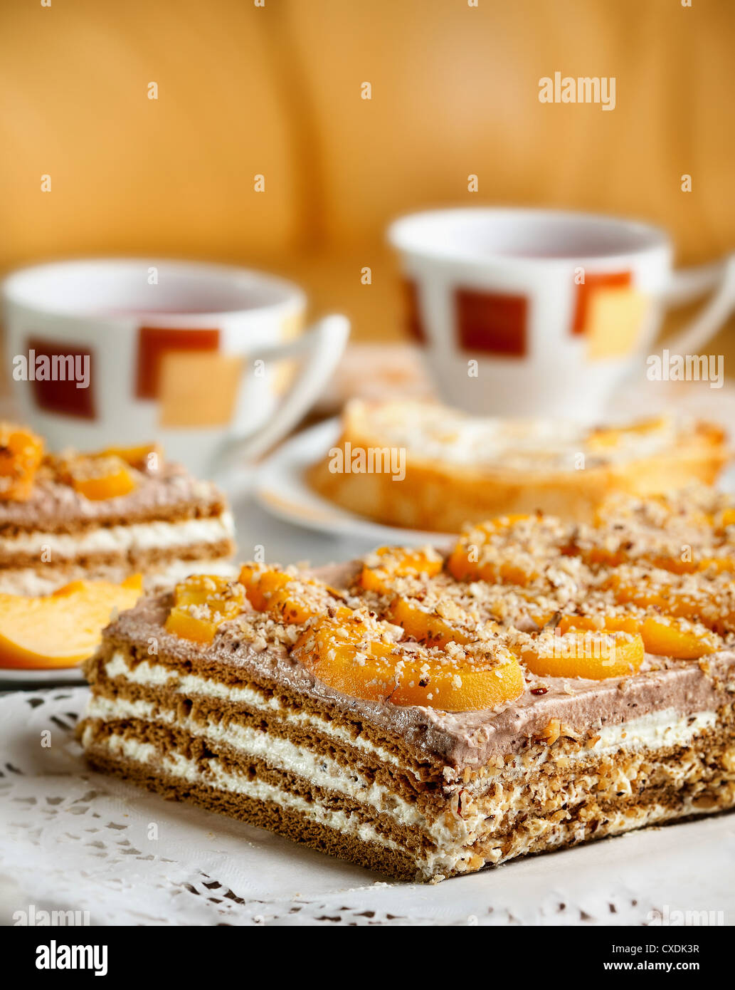 Walnut torte hi-res stock photography and images - Alamy