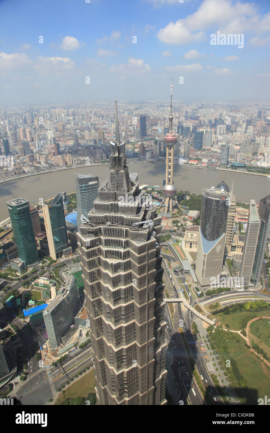 Shanghai aerial hi-res stock photography and images - Alamy