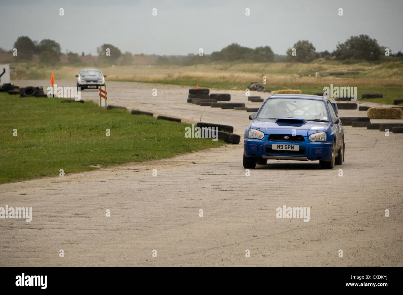 Subaru Impreza rally car Stock Photo - Alamy